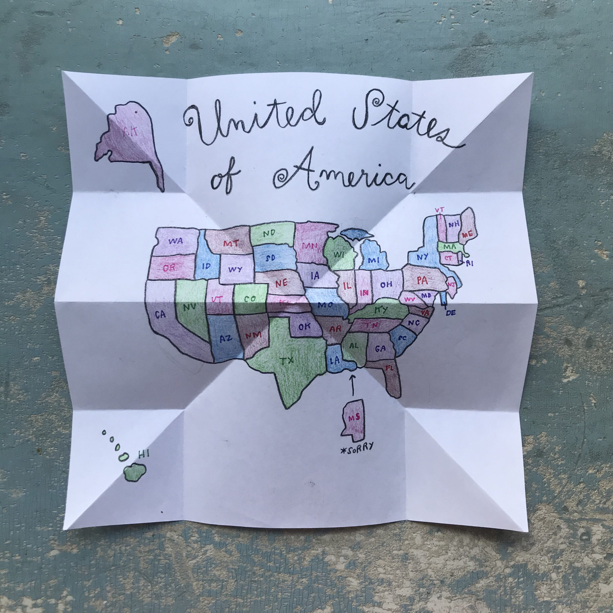 Tutorial // Turkish Map Fold – Flash of the Hand